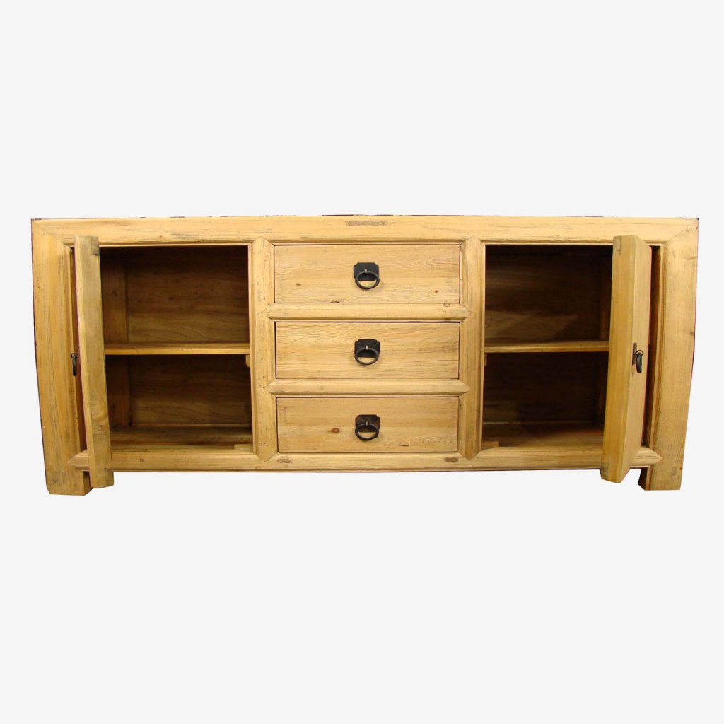 Oriental Chinese Wood Cabinet/Buffet - Mecasso Furniture Store