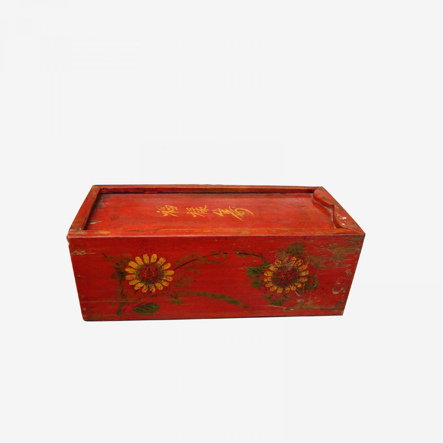 Traditional Chinese Box With Hand Painting - Mecasso Furniture Store