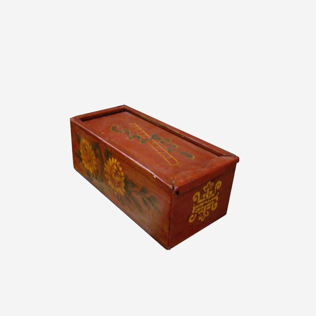 Traditional Chinese Box With Hand Painting - Mecasso Furniture Store