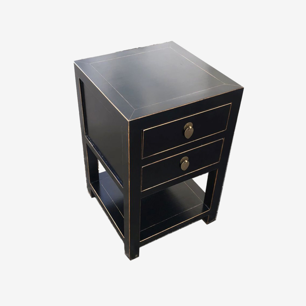 Oriental Bedside Cabinet - Mecasso Furniture Store